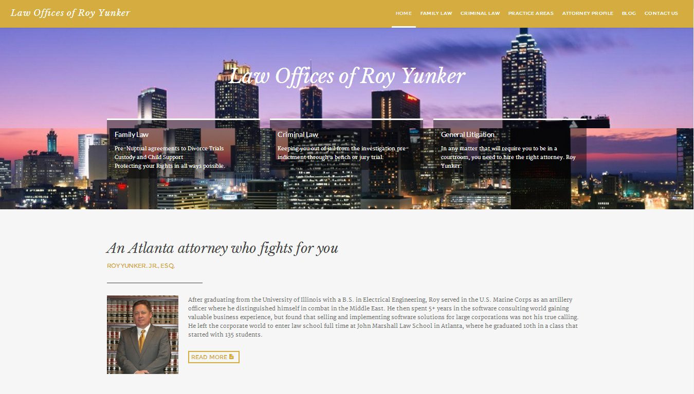 Offices of Roy Yunker - Attorney Direct Mail